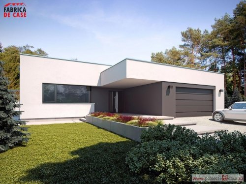 Case moderne pe structura metalica - Fabrica De Case
